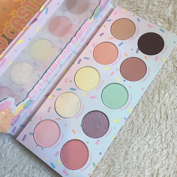 Colourpop | Makeup | Colourpop Candy Castle Candyland Eyeshadow Palette ...